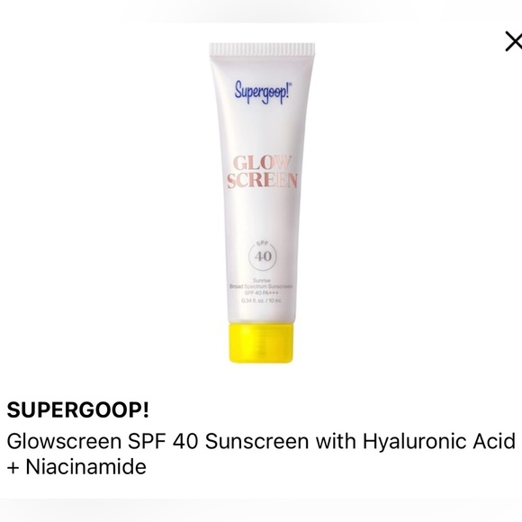 Supergoop! | Skincare | Pick 85 Supergoop Glowscreen Spf 40 ...
